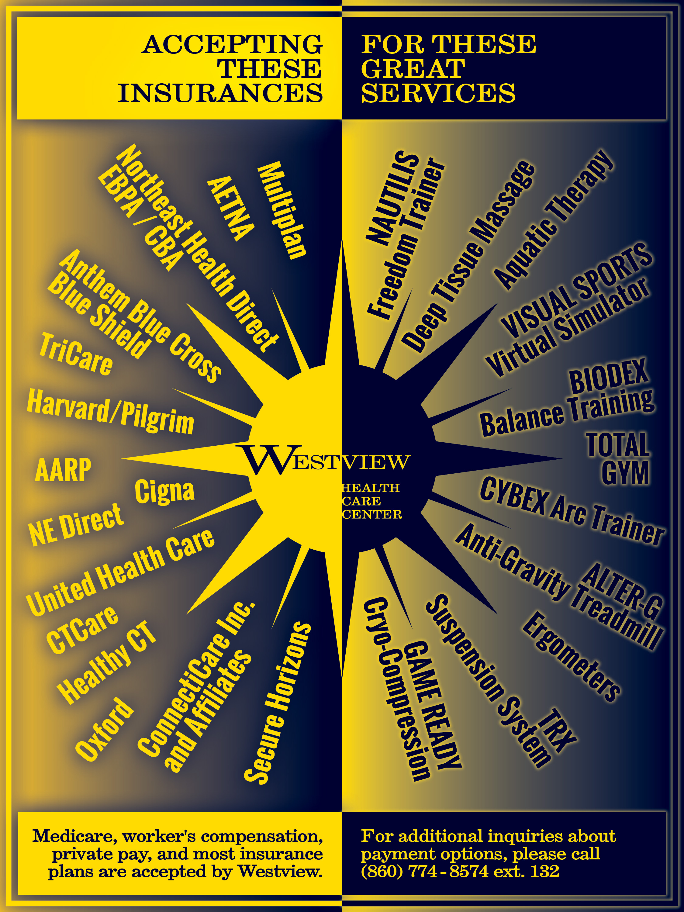 Advertisements | Westview Health Care Center - Accepted Insurances